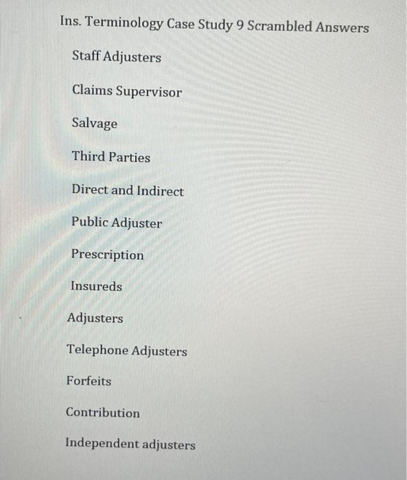 Solved Case Study θ Instructions: Please read the case study | Chegg.com