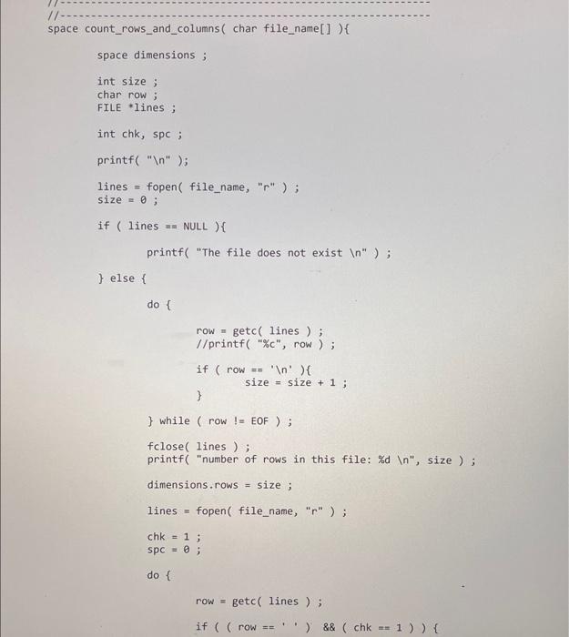 Solved can someone please format this from C to C++ must | Chegg.com