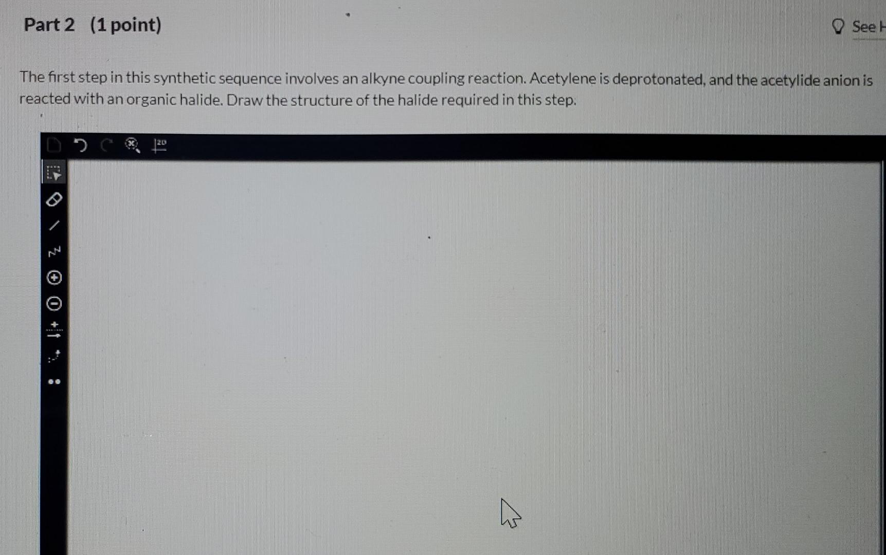 Solved Acetylene is an important synthetic building block | Chegg.com