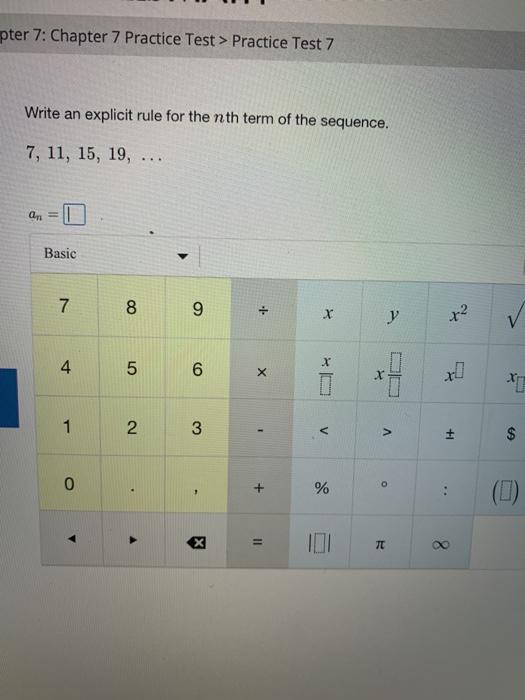 Solved pter 7: Chapter 7 Practice Test > Practice Test 7 | Chegg.com Solved pter 7: Chapter 7 Practice Test > Practice Test 7 | Chegg.com