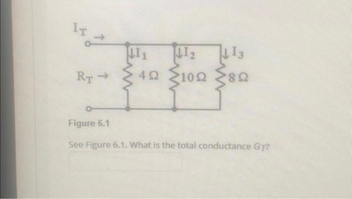 Solved See Figure 6.1. What is the total conductance GT ? | Chegg.com