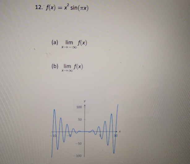 Solved In Exercises 9-14, evaluate the given limits using | Chegg.com