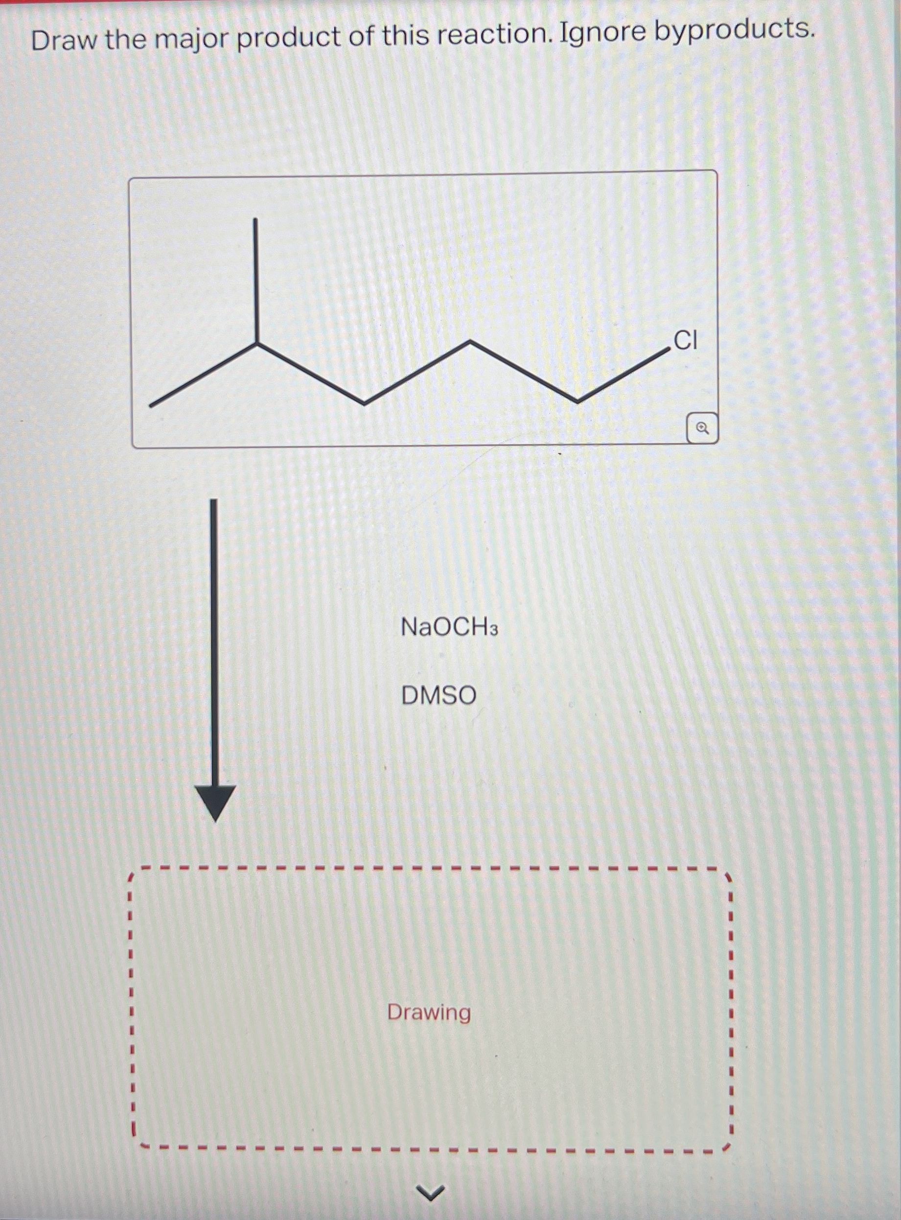 Solved Draw the major product of this reaction. Ignore | Chegg.com