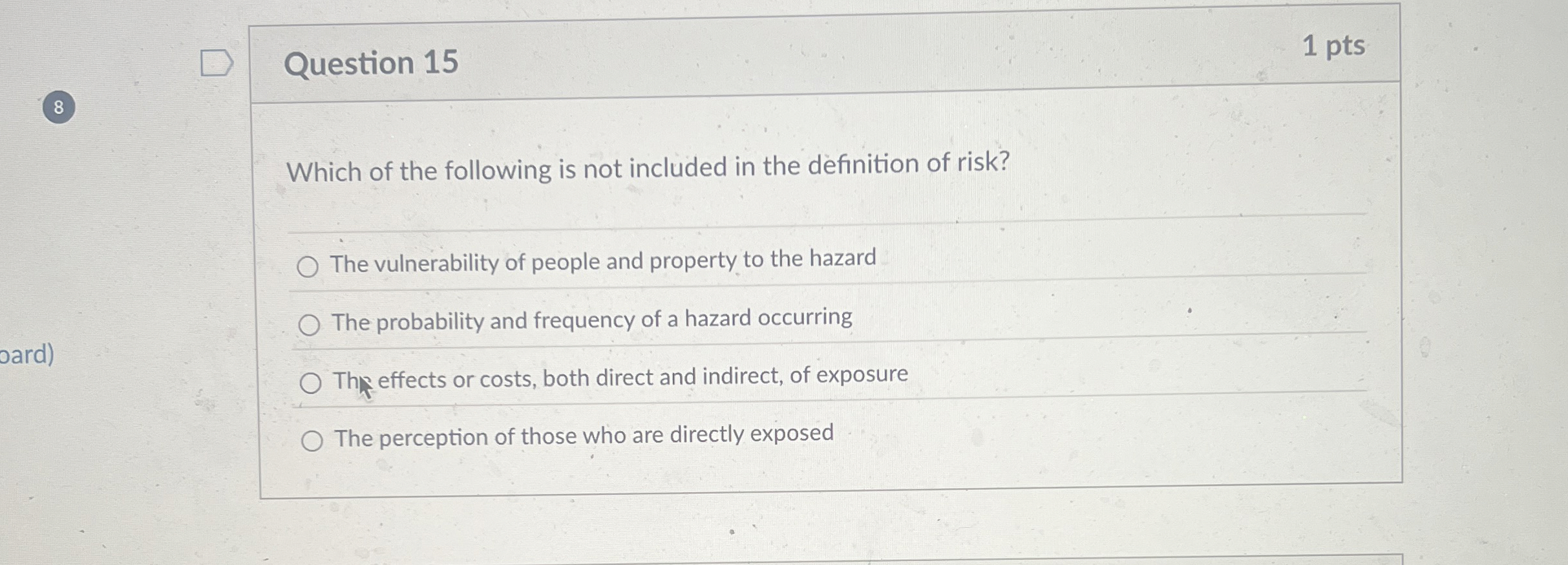 Solved Question 15Which of the following is not included in | Chegg.com