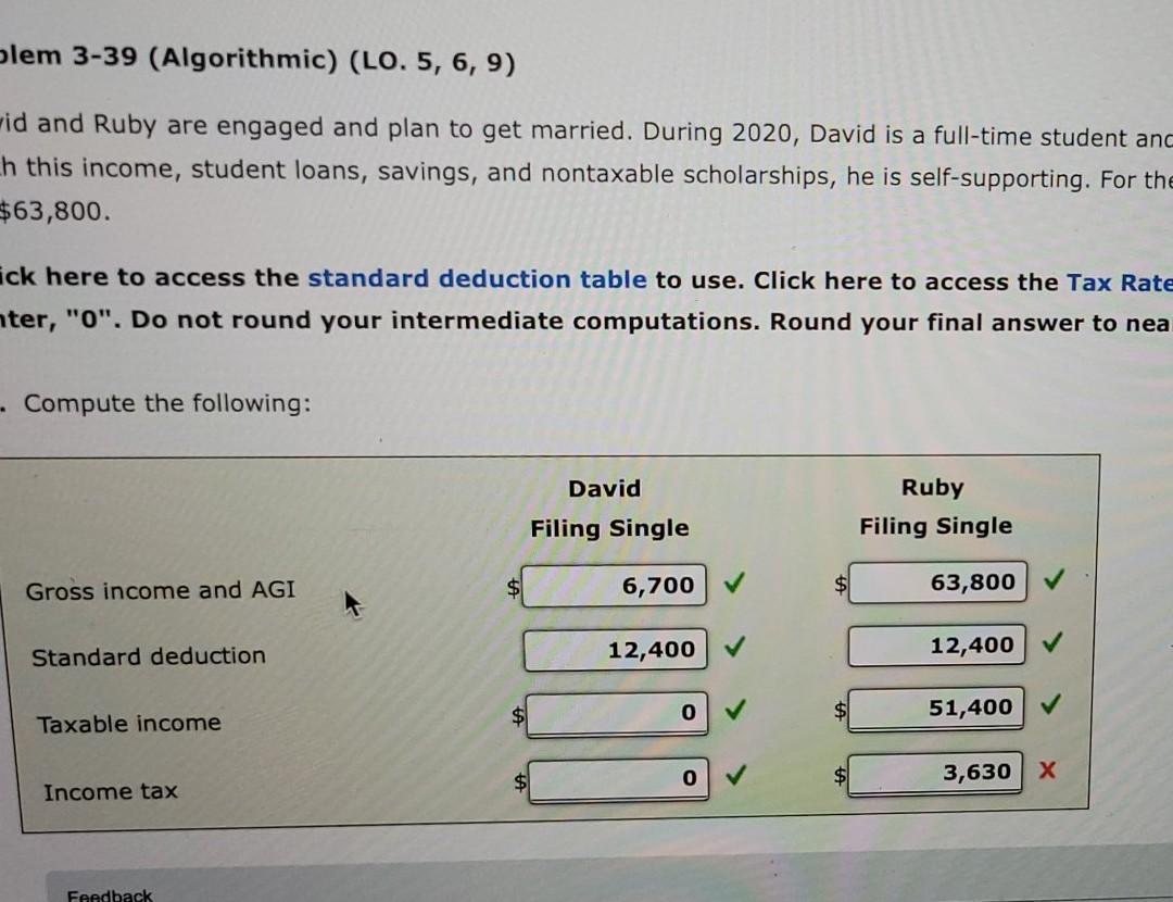 blem 3-39 (Algorithmic) (LO. 5,6,9) id and Ruby are | Chegg.com