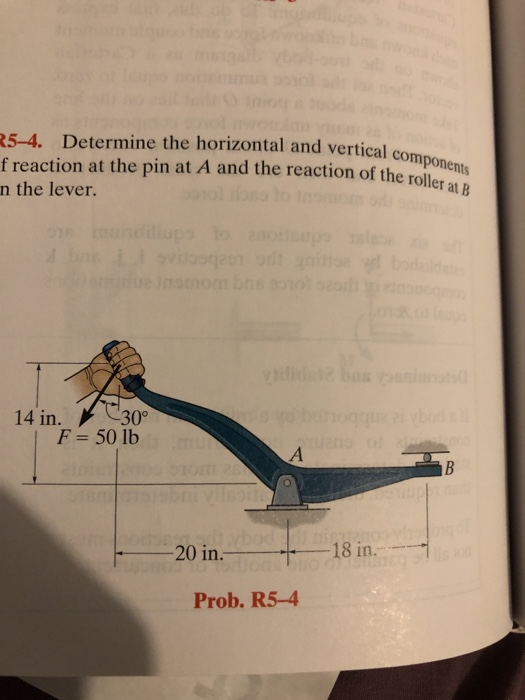 Solved R5-4. Determine the horizontal and vertical com f | Chegg.com