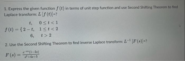 Solved Calculus III or Advanced Math for EngineersSecond | Chegg.com