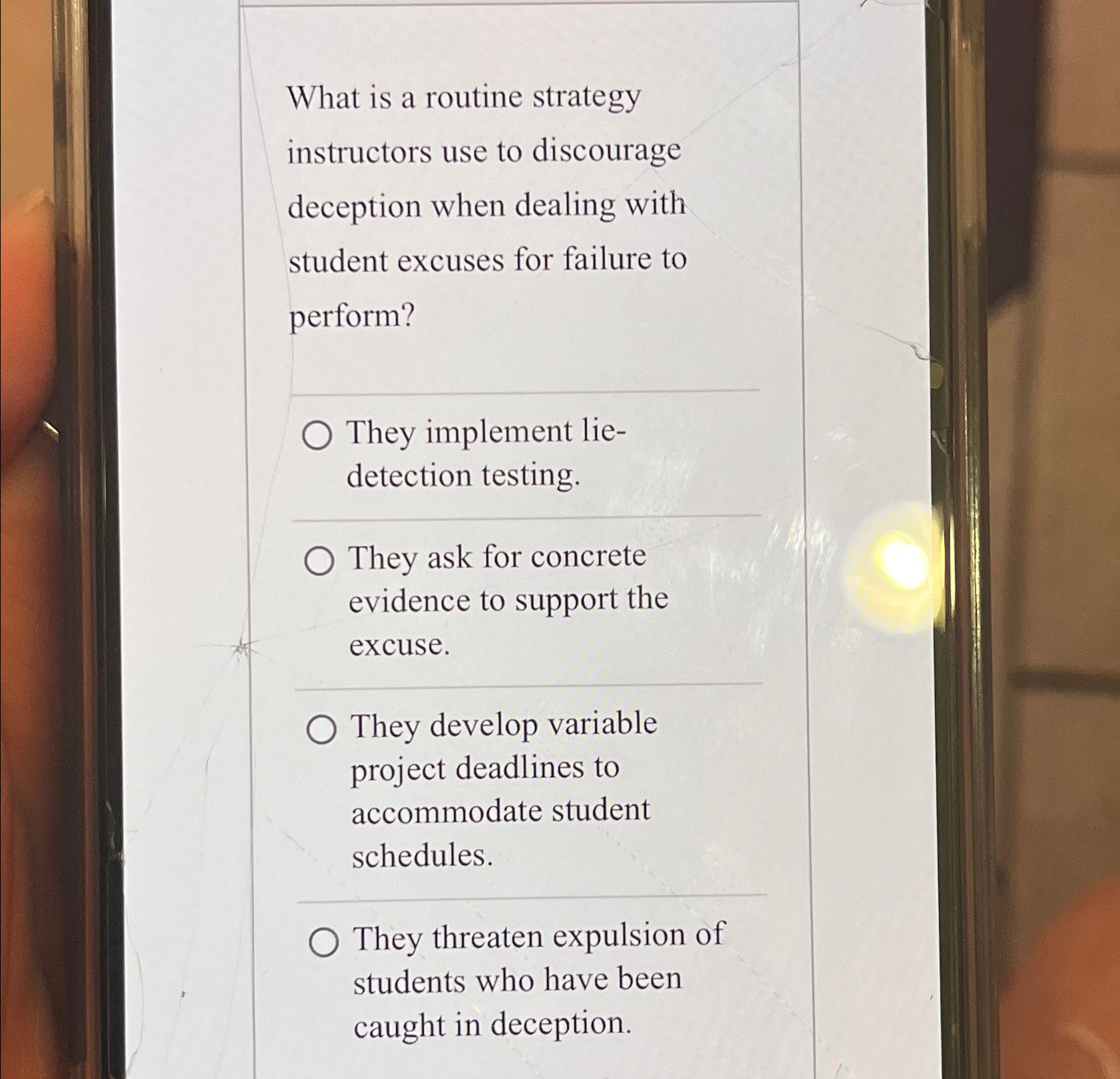 Solved What is a routine strategy instructors use to | Chegg.com