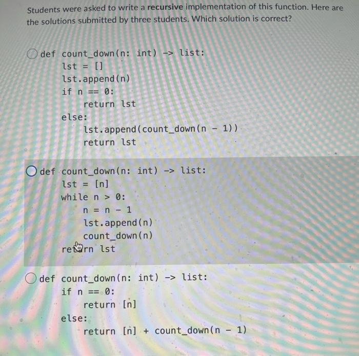 Solved Here is the header and docstring for a function named | Chegg.com