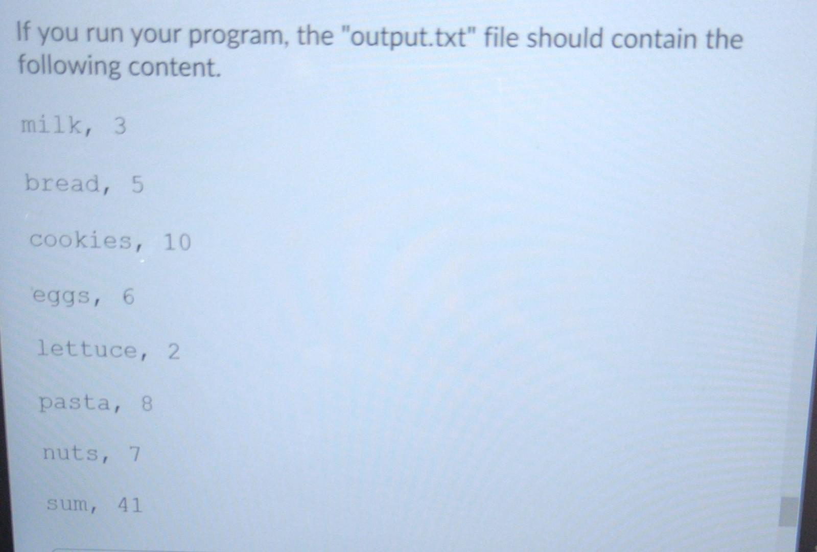 Solved Add A Function Named Readfile To Your Program That 