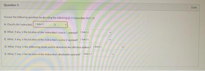 Solved Answer the following questioms by decodng the | Chegg.com