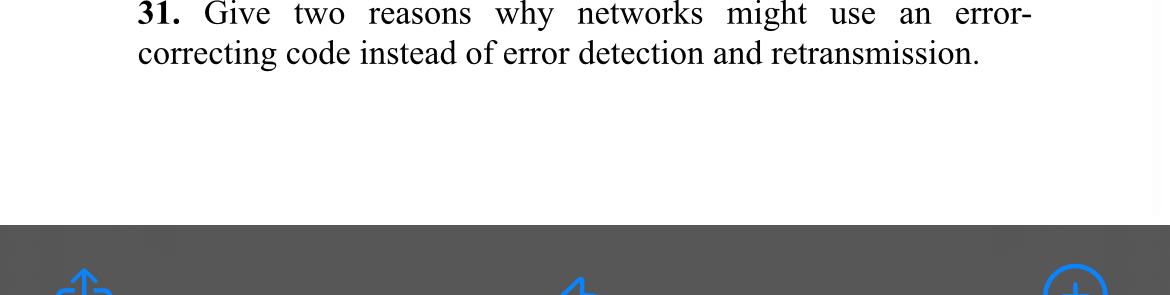 Solved Give two reasons why networks might use an | Chegg.com