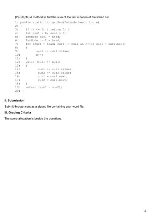 Solved Lab 5: Running Iime Analysis I. Requirements Consider | Chegg.com