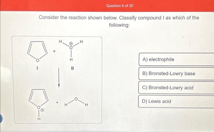 Solved Consider the reaction shown below. Classify compound | Chegg.com