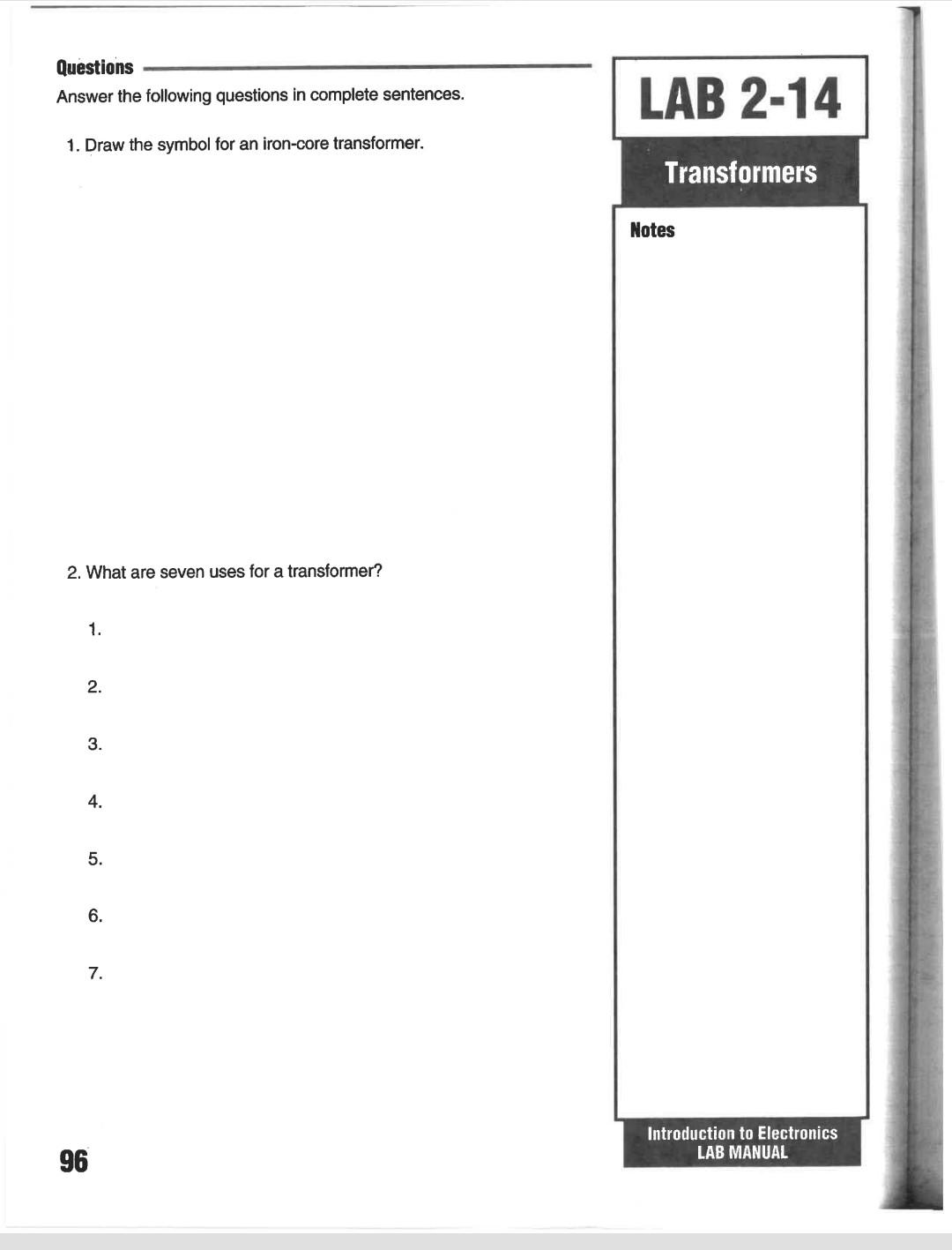 Solved Name Course Date Due Transformers Definitions | Chegg.com