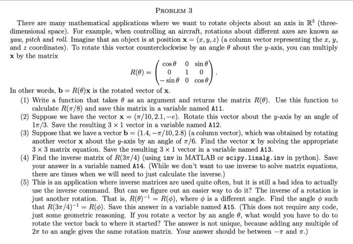 Solved There are many mathematical applications where we | Chegg.com