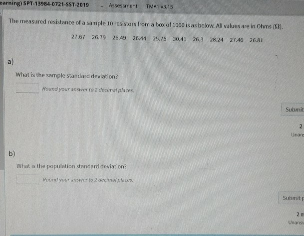 Solved earning) SPT-13984-0721-SST-2019 Assessment TMA1 | Chegg.com