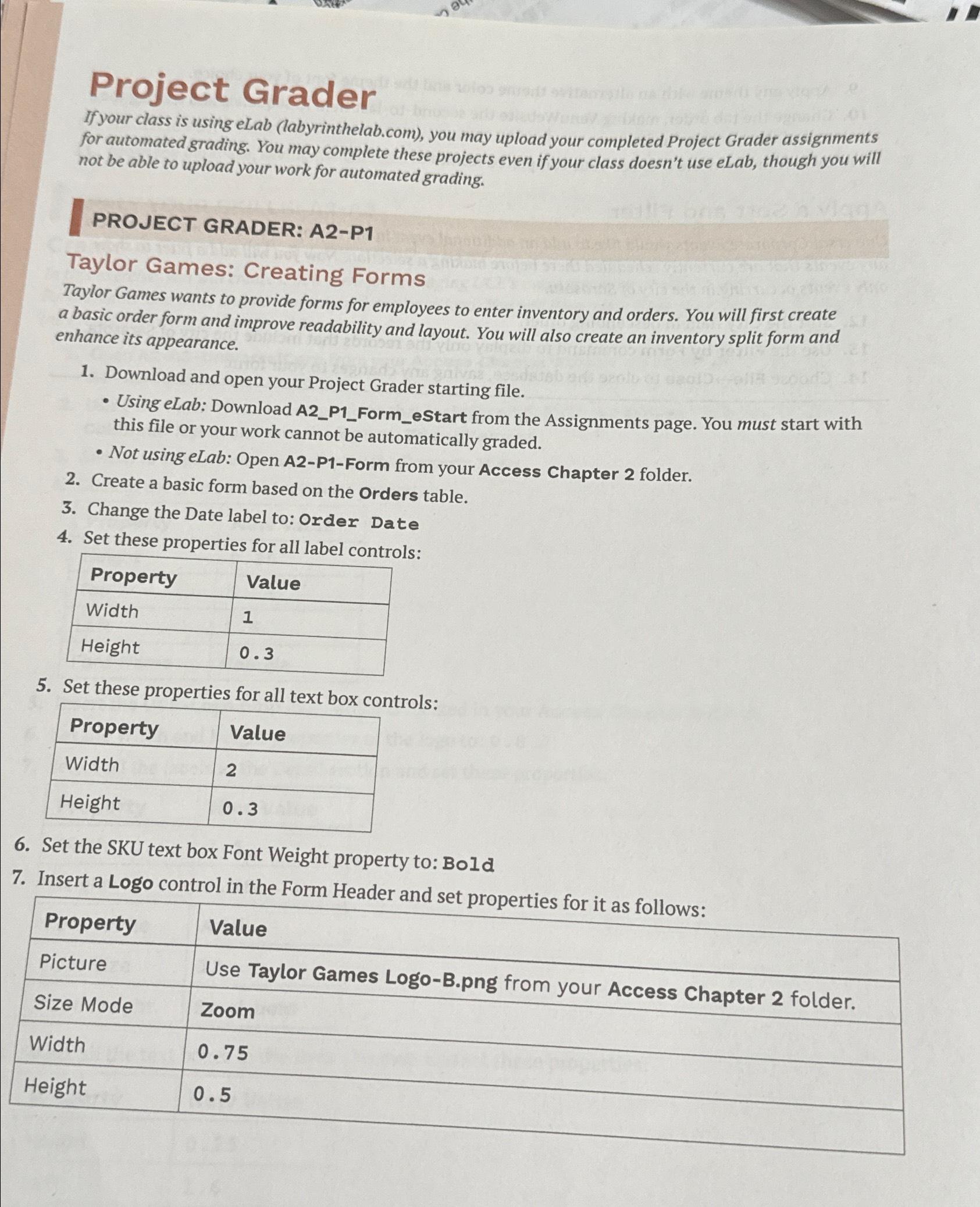 Project GraderIf your class is using eLab | Chegg.com