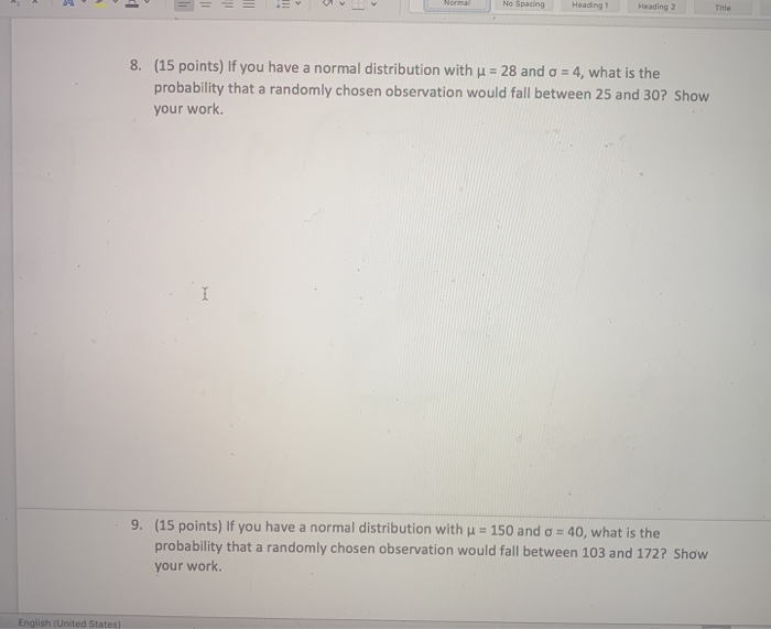 Solved 7. (15 points) Suppose X is normal random variable | Chegg.com