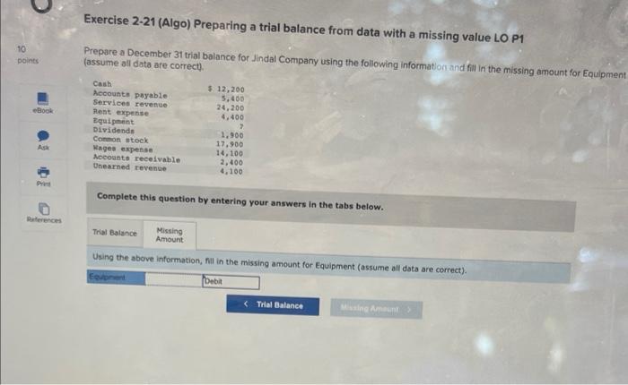 Solved Ejercicio 2-21, tengo problemas para encontrar la | Chegg.com