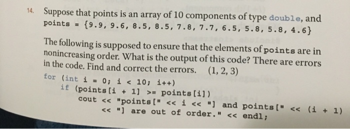 Solved 10. What is stored in myList after the following C+ + | Chegg.com