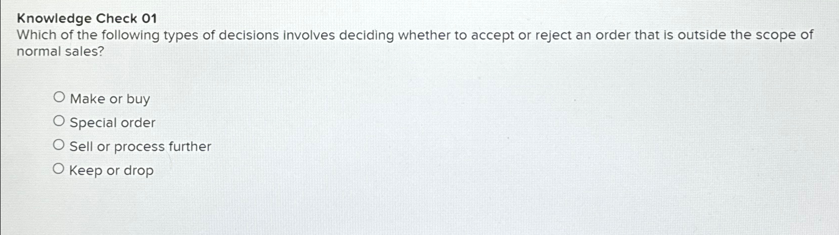 Solved Knowledge Check 01Which of the following types of | Chegg.com