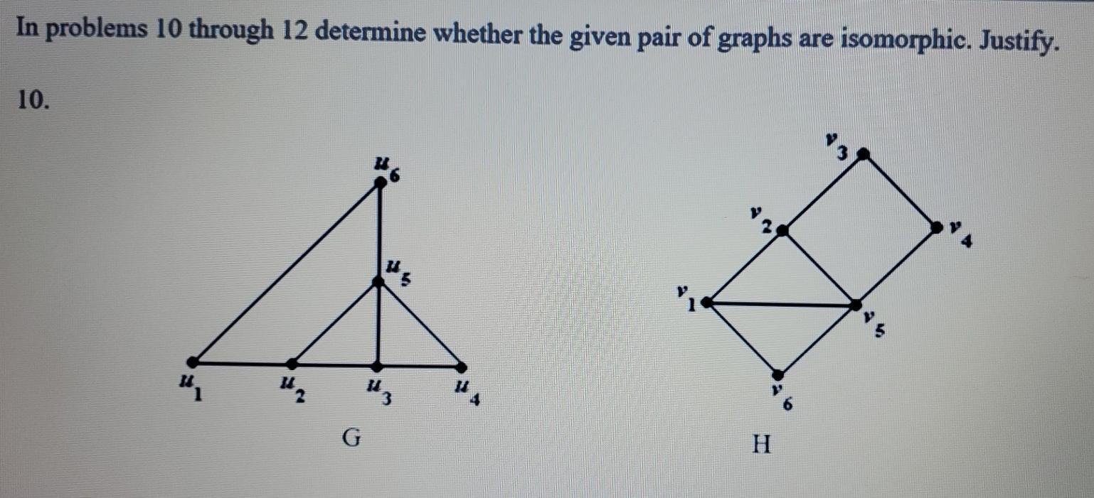 Solved In problems 10 through 12 determine whether the given | Chegg.com