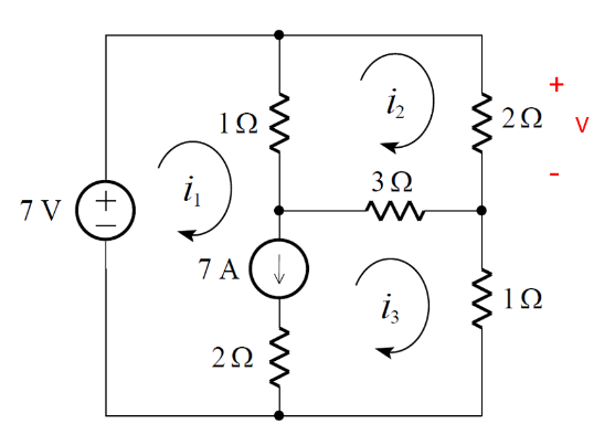 Solved Please use Mesh analysis to find the voltage across | Chegg.com