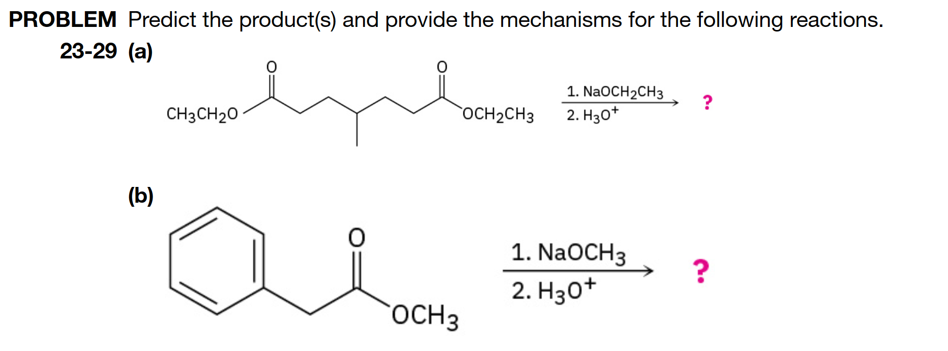 Solved PROBLEM Predict the product(s) ﻿and provide the | Chegg.com