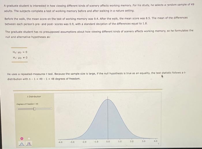 Solved This is a test. Use the Distributions tool to find | Chegg.com