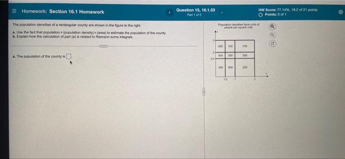 Solved Homework Section 16 1 Homework Question 15