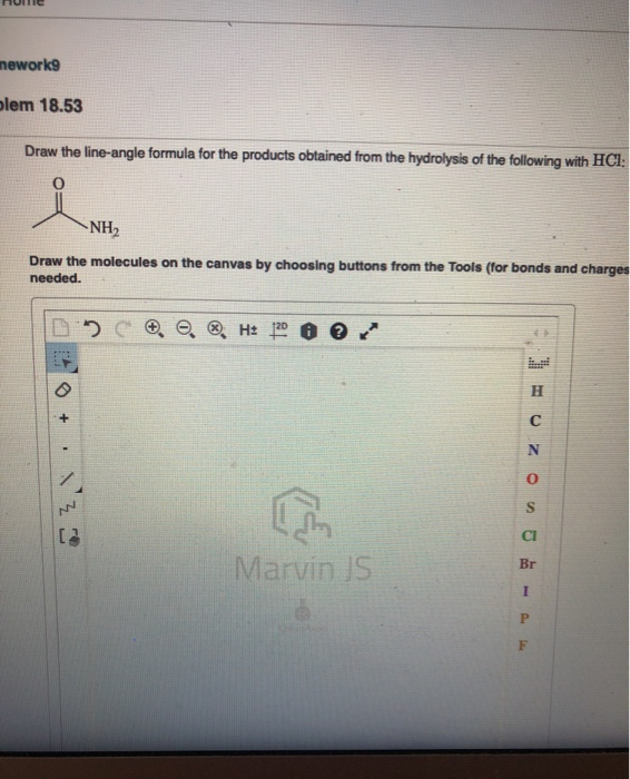 Solved nework9 olem 18.53 Draw the line-angle formula for | Chegg.com