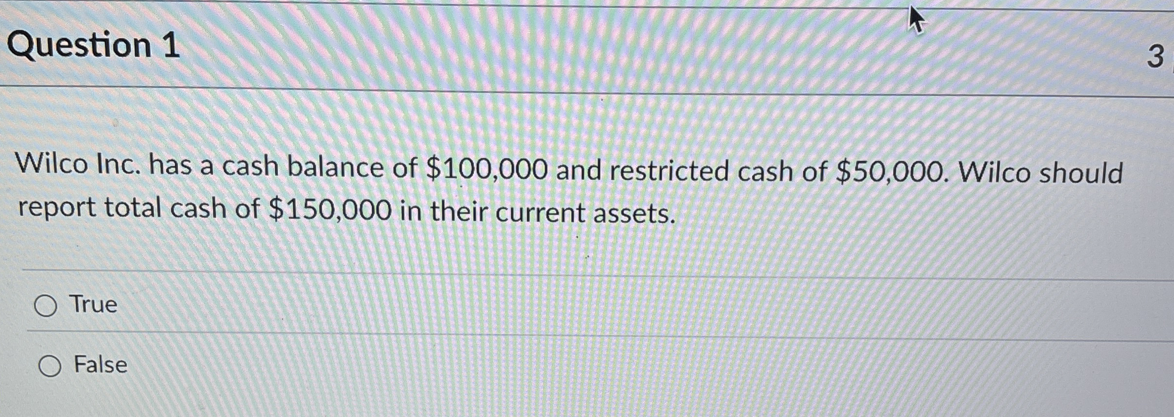 Solved Question 13Wilco Inc. has a cash balance of $100,000 | Chegg.com