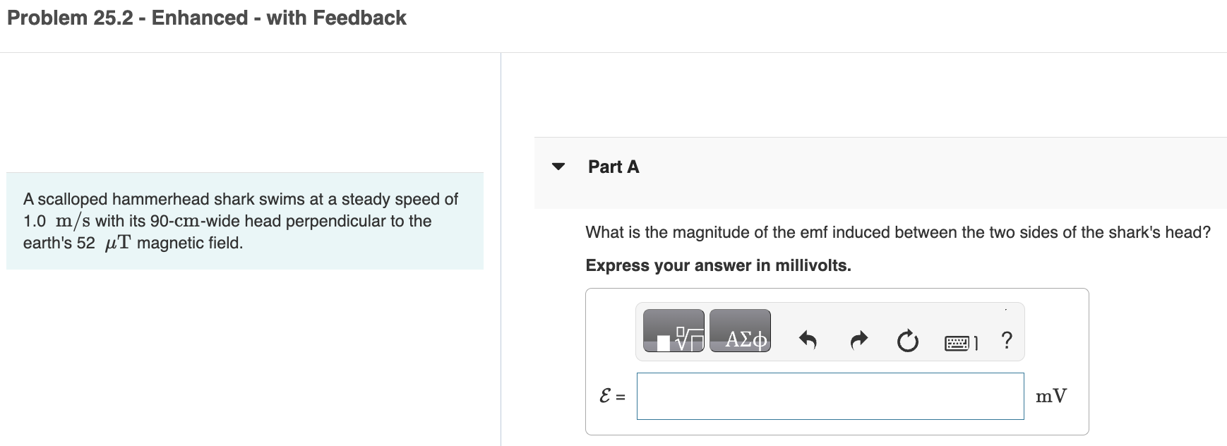 Solved Problem 25.2 - ﻿Enhanced - ﻿with FeedbackPart AA | Chegg.com