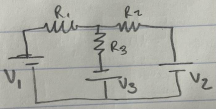 Solved Find the current in the R3 resistor in the drawing | Chegg.com