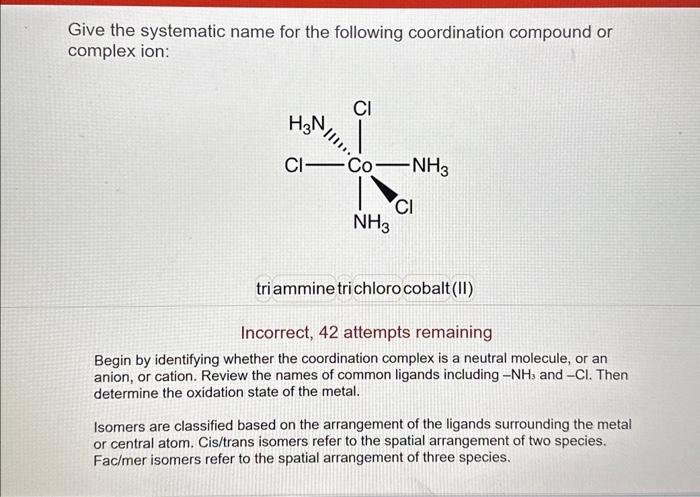 Solved Give the systematic name for the following | Chegg.com
