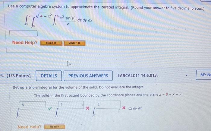 Solved Use a computer algebra system to approximate the | Chegg.com