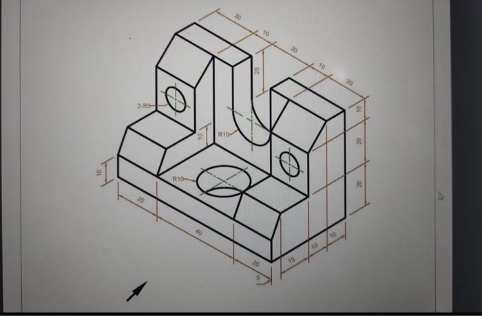 Solved Can you make Front Top Right side vIews please using | Chegg.com