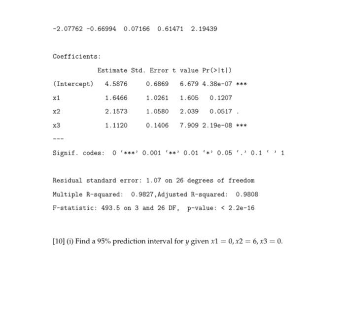 Solved 3. Suppose a linear regression model Yi = Bo + B1X1 + | Chegg.com