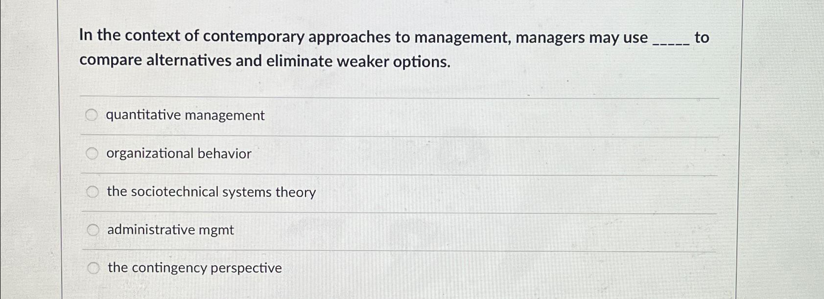 Solved In the context of contemporary approaches to | Chegg.com