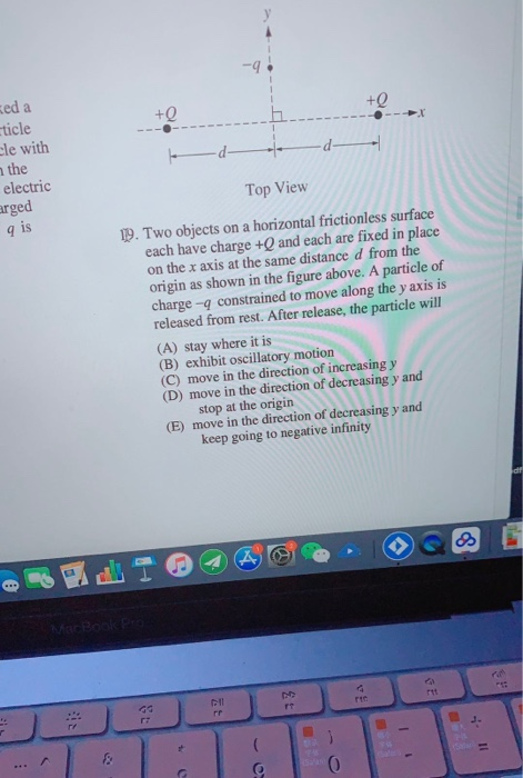 Solved two objects on a horizontal frictionless surface each | Chegg.com