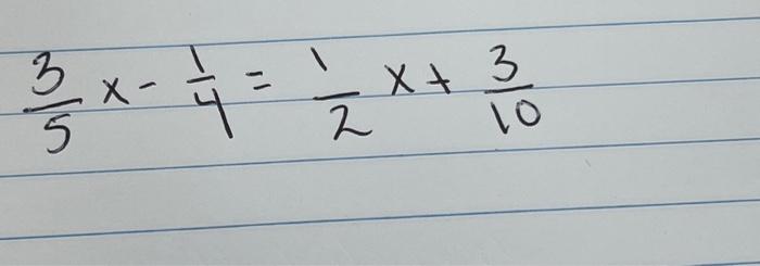 Solved 53x−41=21x+103 | Chegg.com