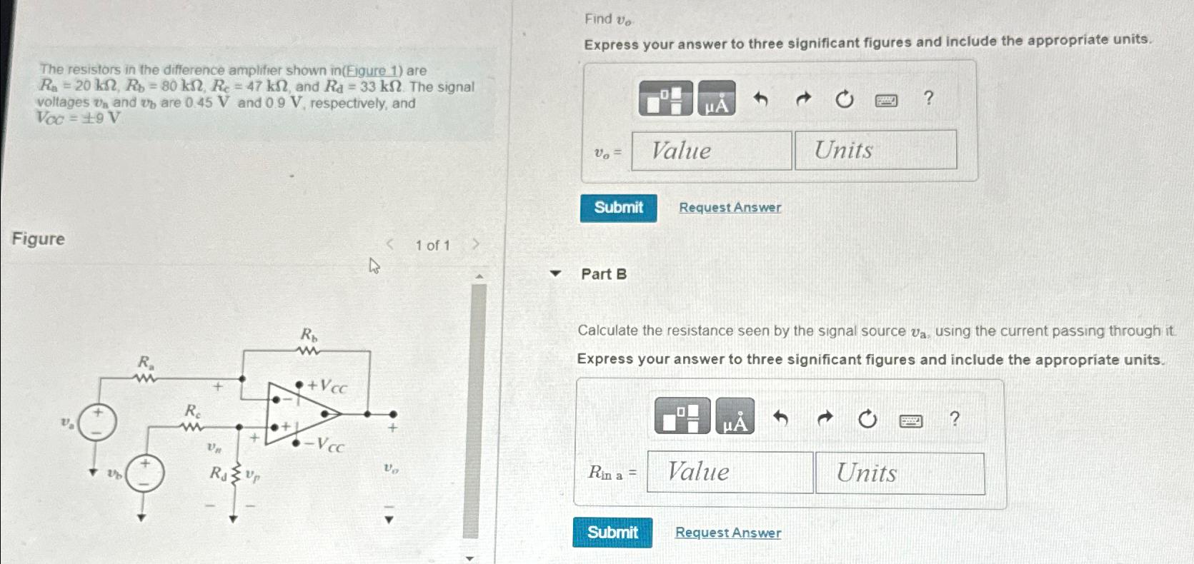 Solved Find v0Express your answer to three significant | Chegg.com