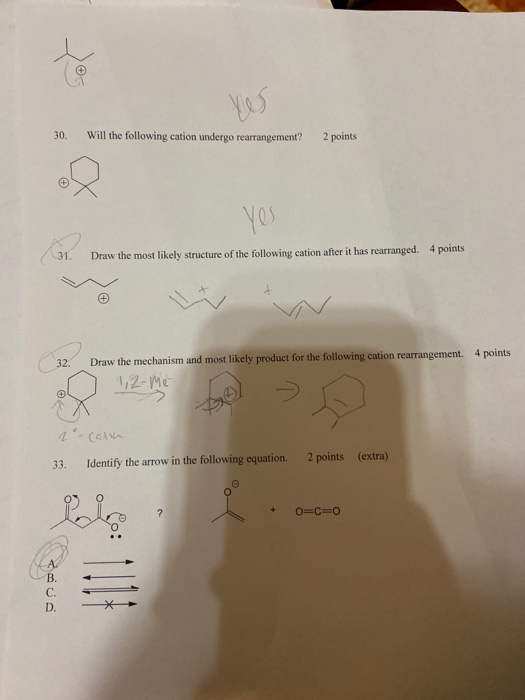 Solved 31. Draw the most likely structure of the following | Chegg.com
