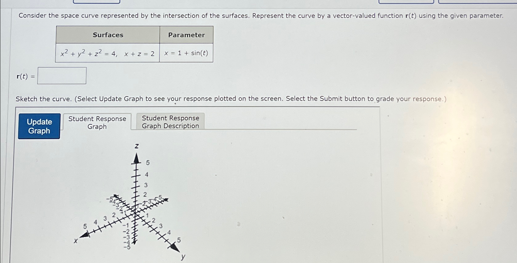 Solved Consider the space curve represented by the | Chegg.com