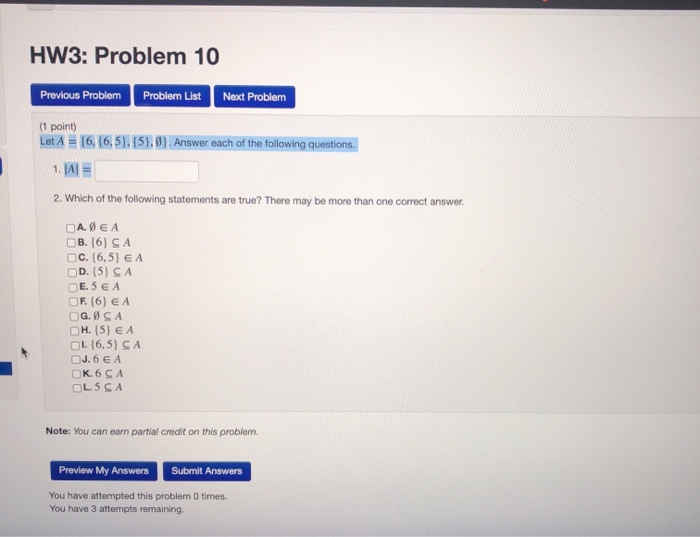 Solved HW3: Problem 10 Previous Problem Problem List Next | Chegg.com Solved HW3: Problem 10 Previous Problem Problem List Next | Chegg.com