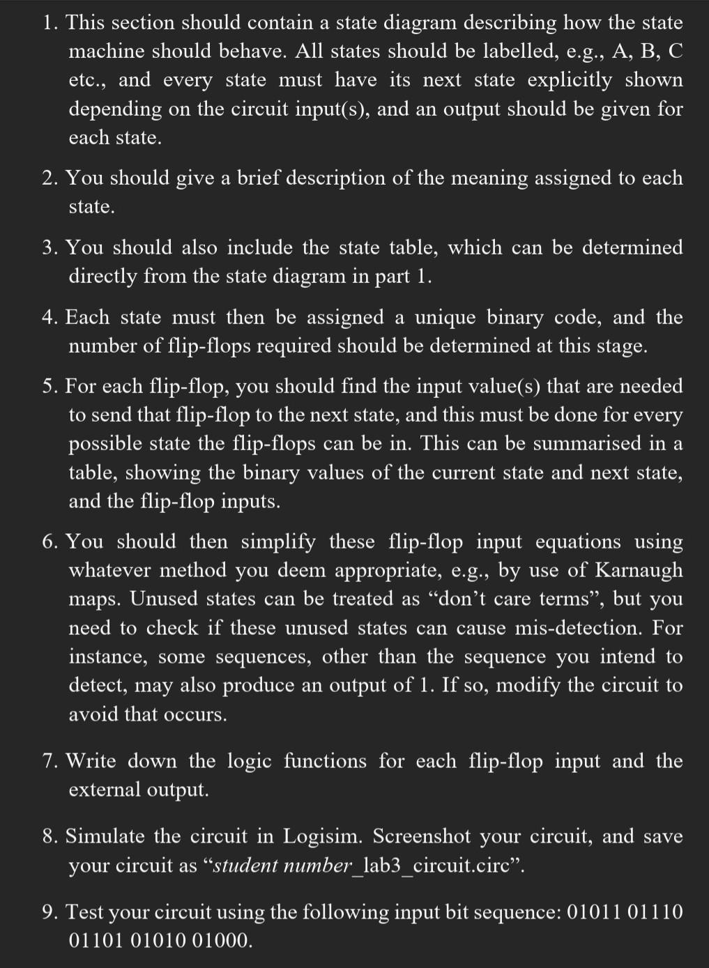 Solved Detector Design Specification In this lab, you are | Chegg.com