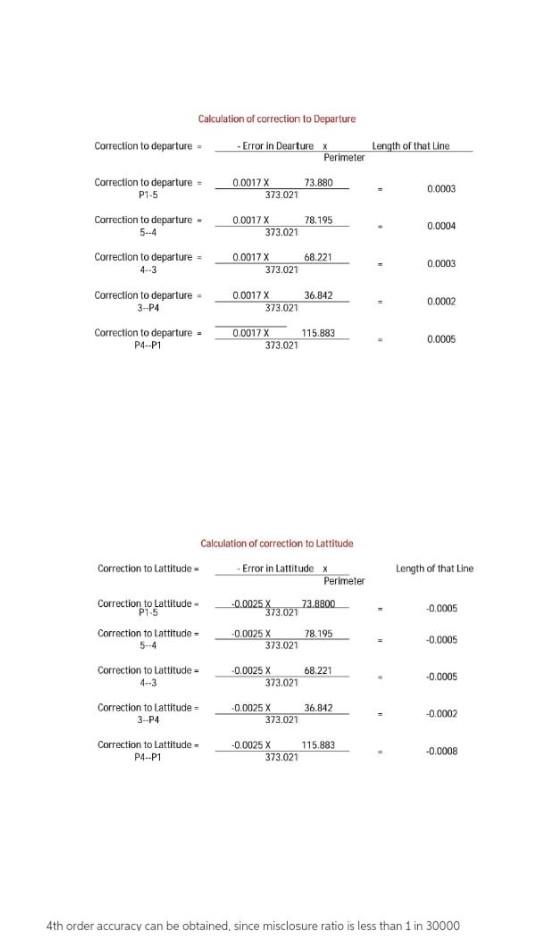 Solved b (b) Calculate the area of the closed loop traverse | Chegg.com