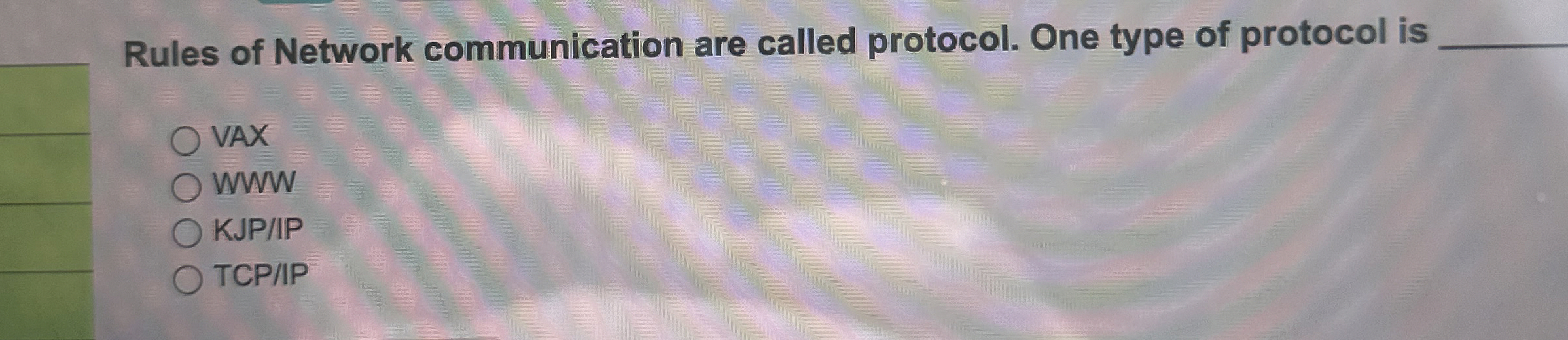Solved Rules of Network communication are called protocol. | Chegg.com