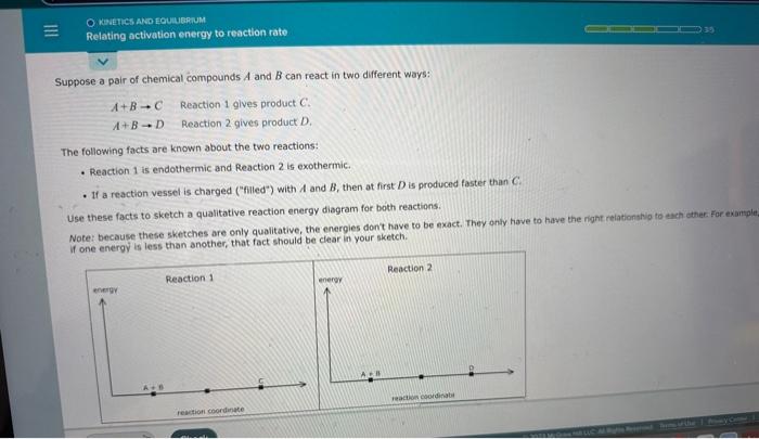 Solved Suppose a pair of chemical compounds and B can react | Chegg.com
